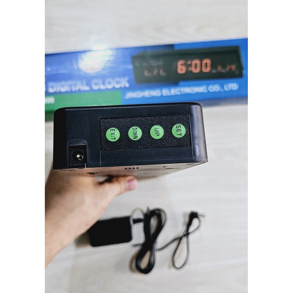 Buy Best Electric Digital Wall Clock JH808 LED Display Price in Bangladesh